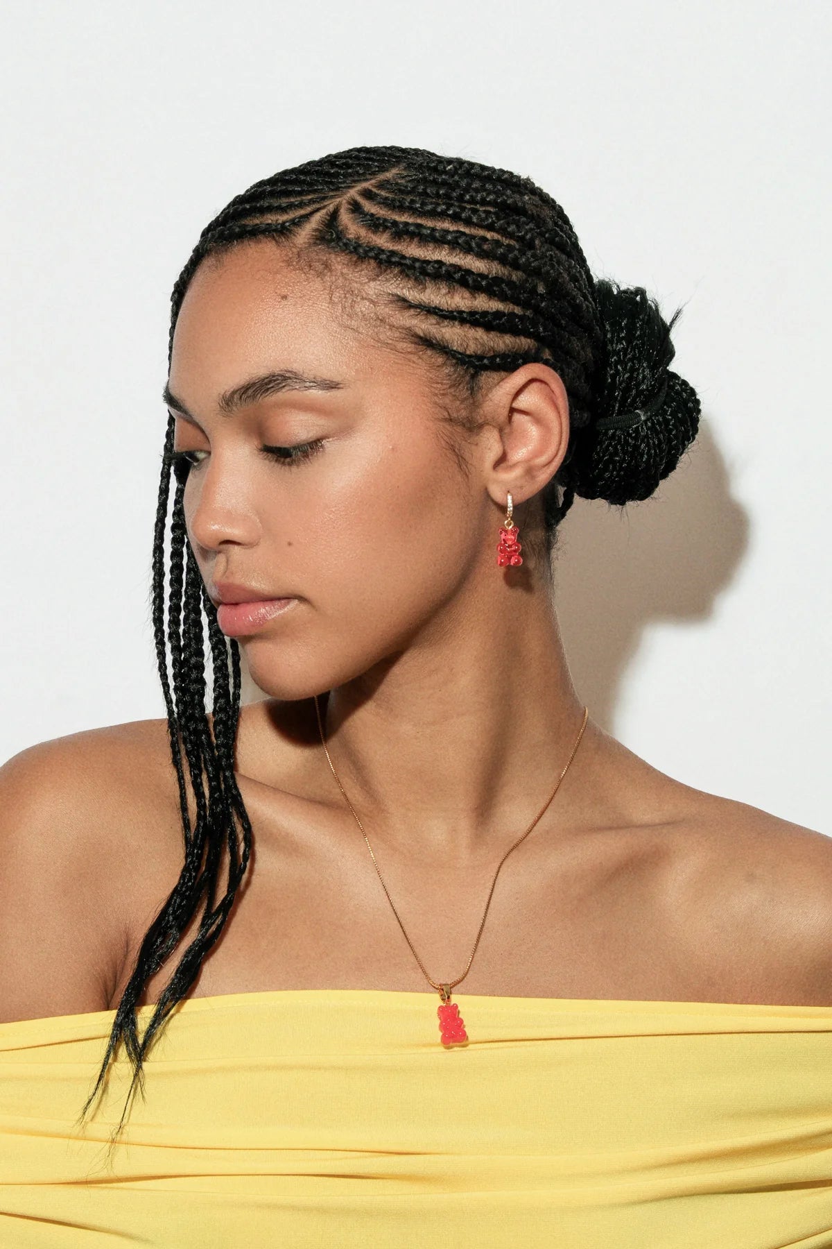 Jelly Nostalgia Bear Hoop – Crystal Haze Jewelry