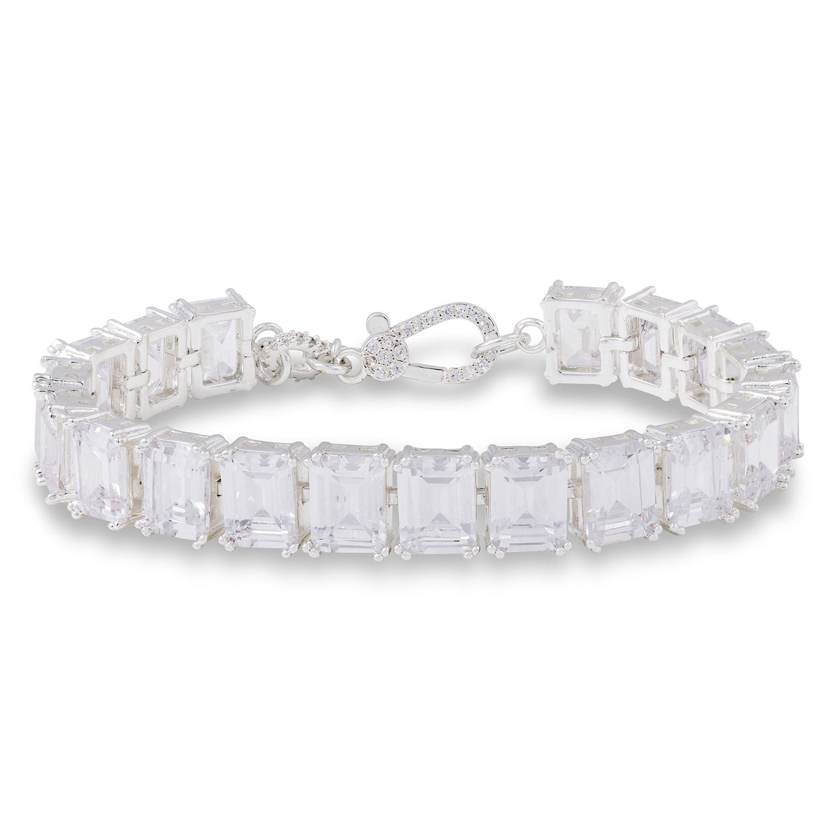 Elizabeth Bracelet - Silver – Crystal Haze Jewelry